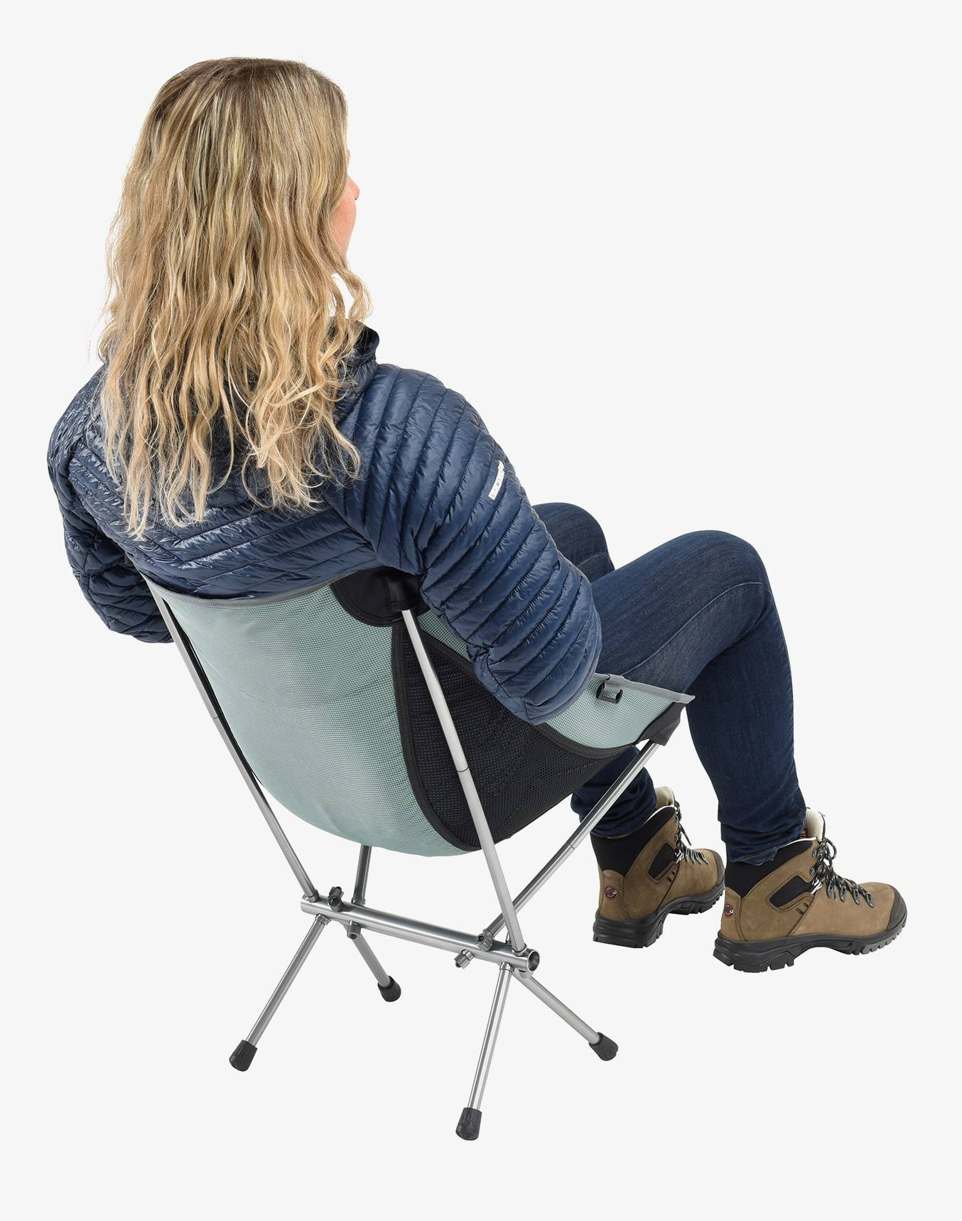 Folding Camping Chair Robens Pathfinder - granite grey - Camping and ...