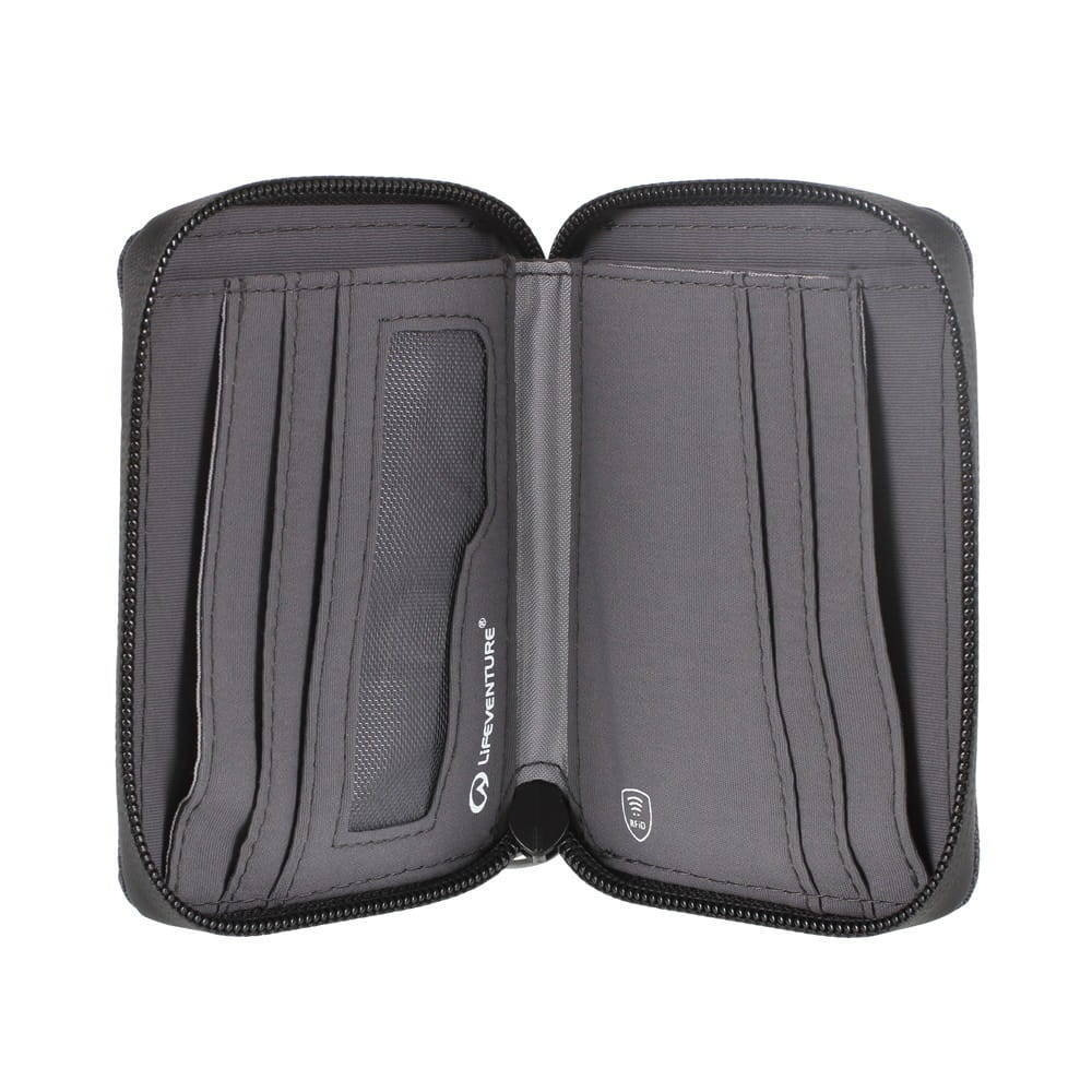 LIFEVENTURE RFID MINI Wallet, Recycled, Grey - Camping and Hiking ...