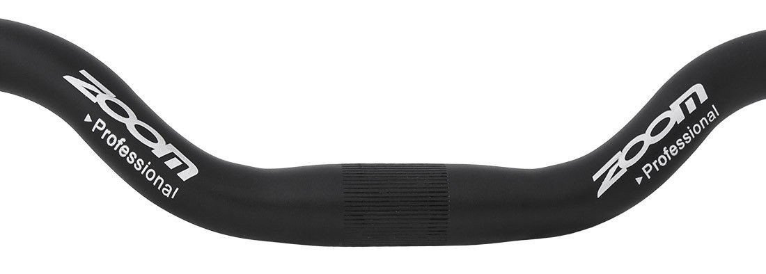 MTB Handlebar 600 mm 6' Black 25,4 mm Zoom Handlebar Aluminium - Bike ...