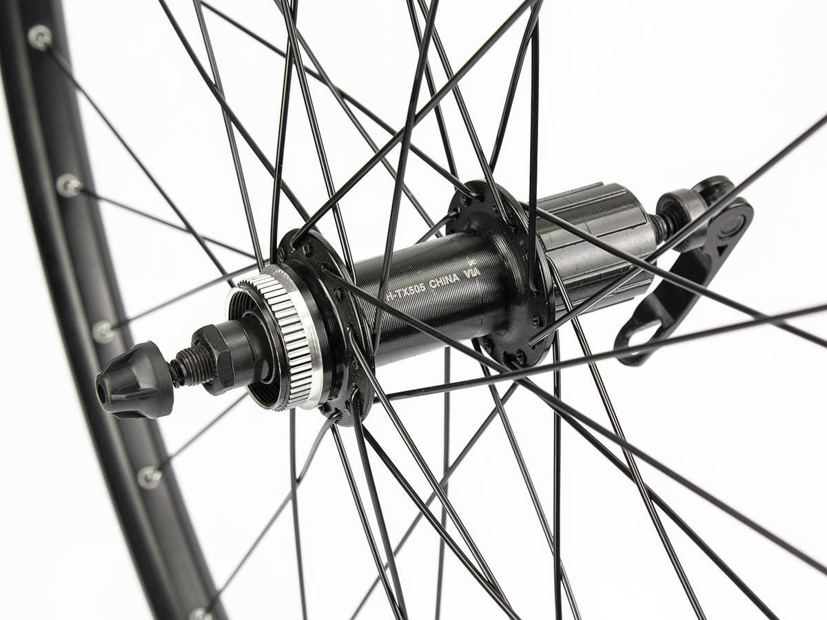 Rear Wheel 26" Shimano FH-RM33 Hub 8-9 Speed Center Lock Rodi Scorpion ...
