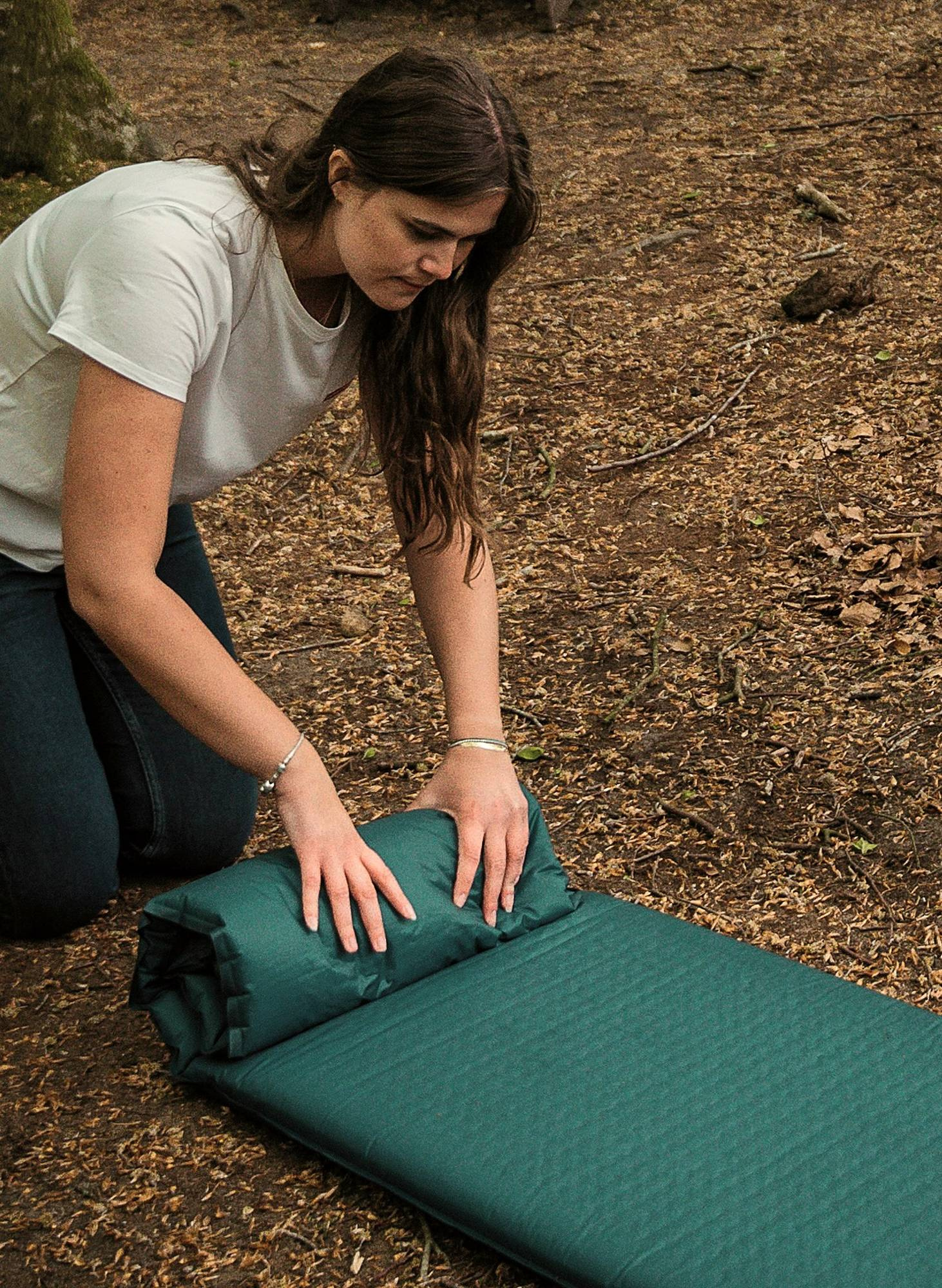 Self inflating Mat Easy Camp Lite Mat Single 3.8 cm - Camping Equipment ...