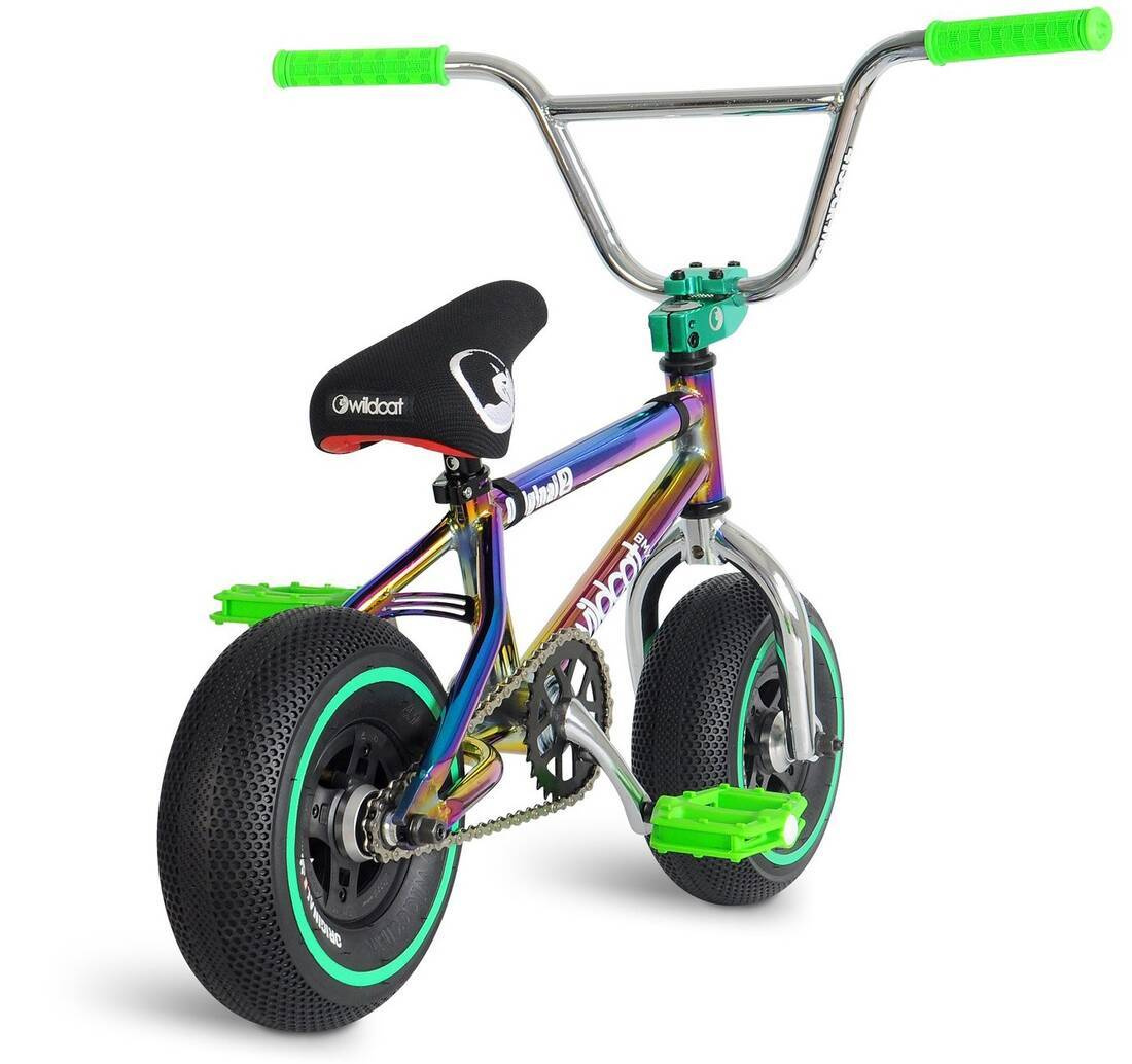 Wildcat Royal Original 2A Mini BMX Bike Green / Neochrome - ROWERY BMX ...