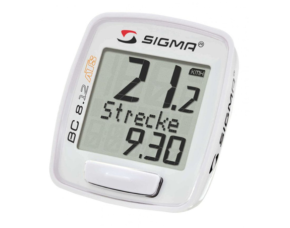 Sigma BC 8.12 ATS Wireless Bicycle Speedometer - Bicycle Accessories ...