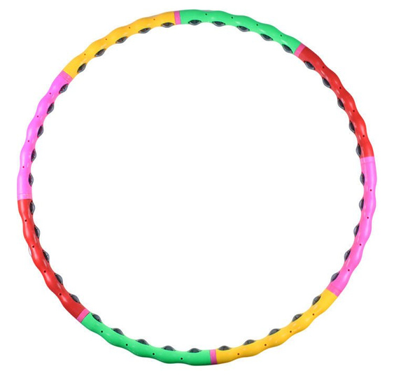 Hula Hoop 8 segmented - Gym Equipment Gym and Fitness Hula Hoops - Sporti
