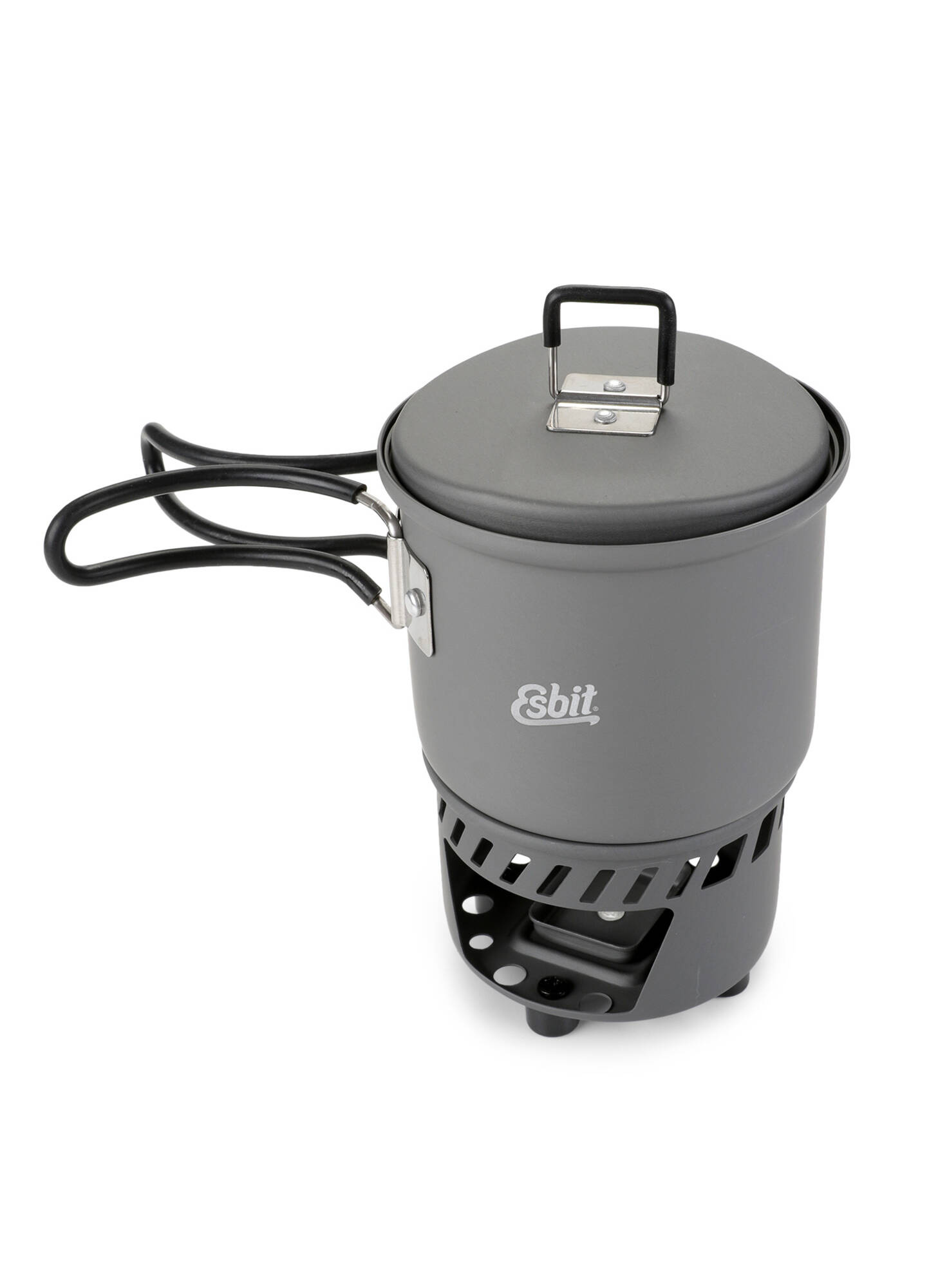 Esbit Solid Fuel Cookset 585ml - Camping Equipment Camping and Hiking ...